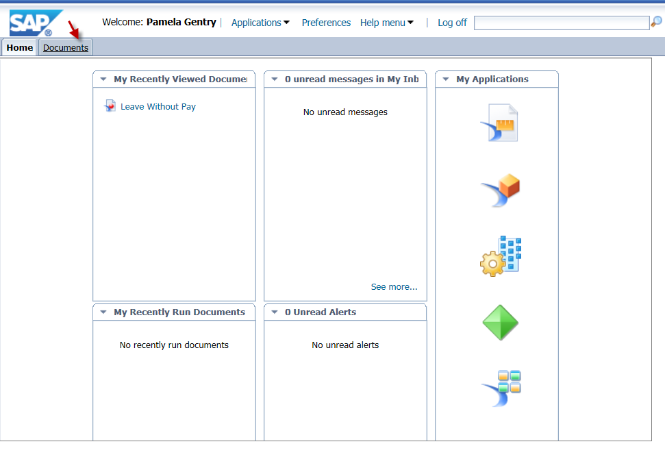 Modifying BusinessObjects Scheduled Reports