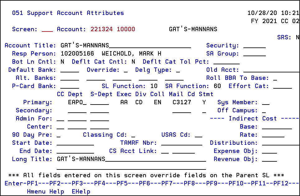 Understanding the FAMIS Chart of Accounts Structure