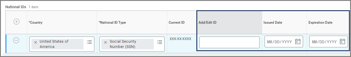 Manage Your SSN and Other Government IDs