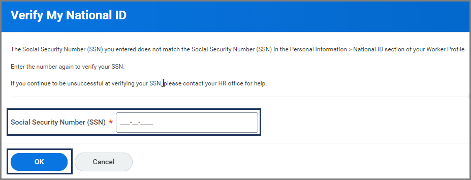 Manage Your SSN and Other Government IDs