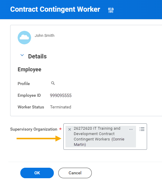 Contract Contingent Worker